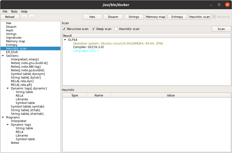 Xelfviewer 0.03 – horsicq – Just a developer